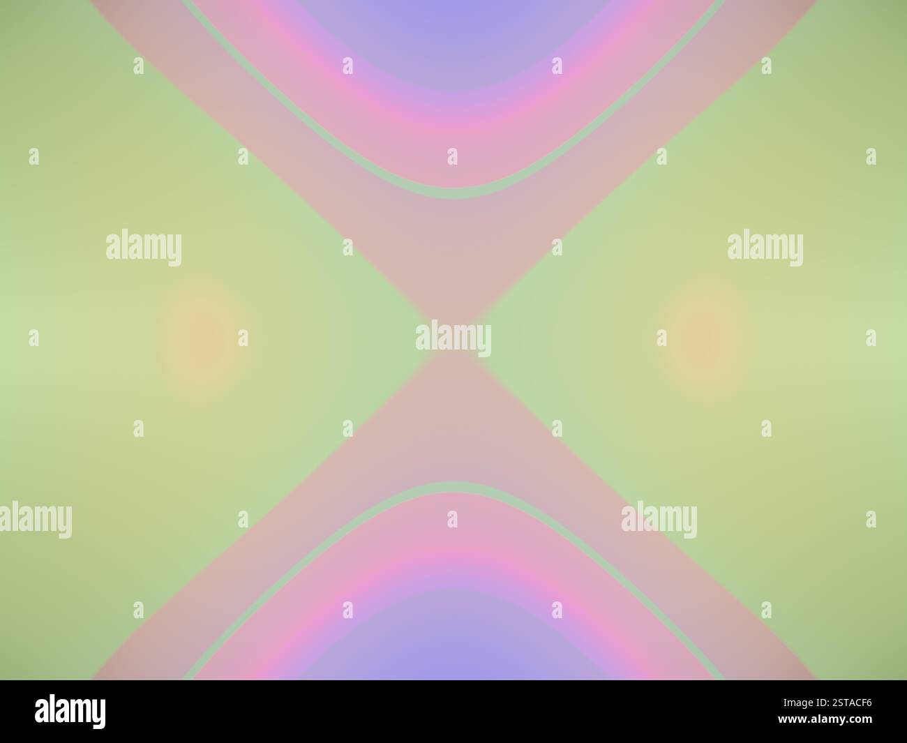 pink and light green abstract gradient background. symmetrical ...