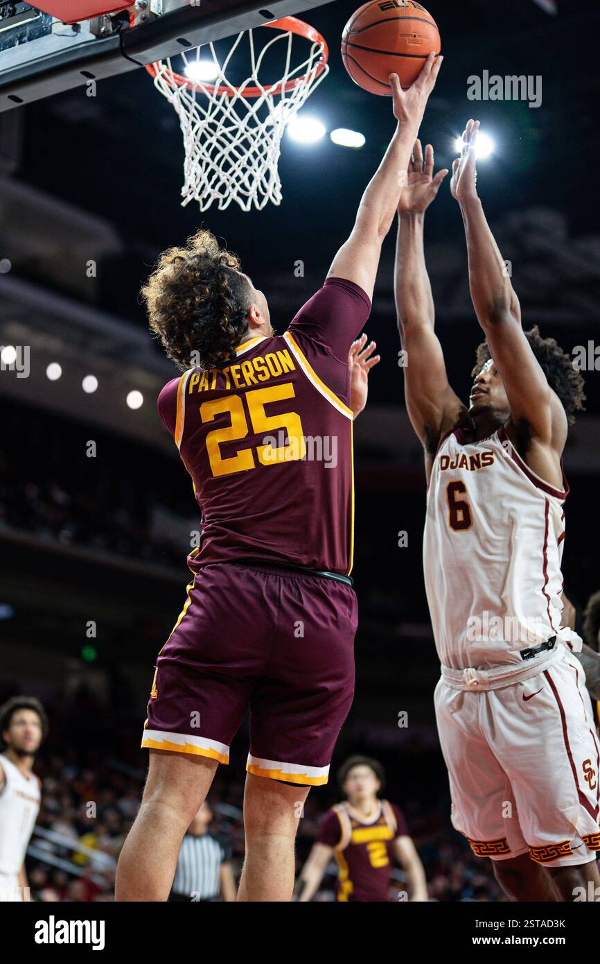 Los Angeles, United States. 15th Feb, 2025. Minnesota Golden Gophers ...