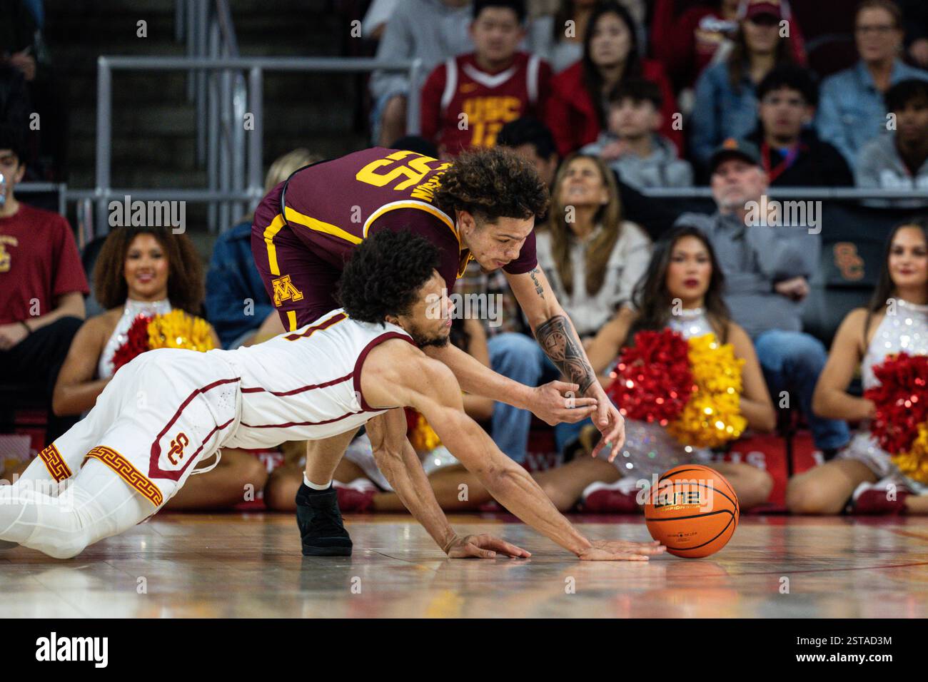 Los Angeles, United States. 15th Feb, 2025. Minnesota Golden Gophers ...