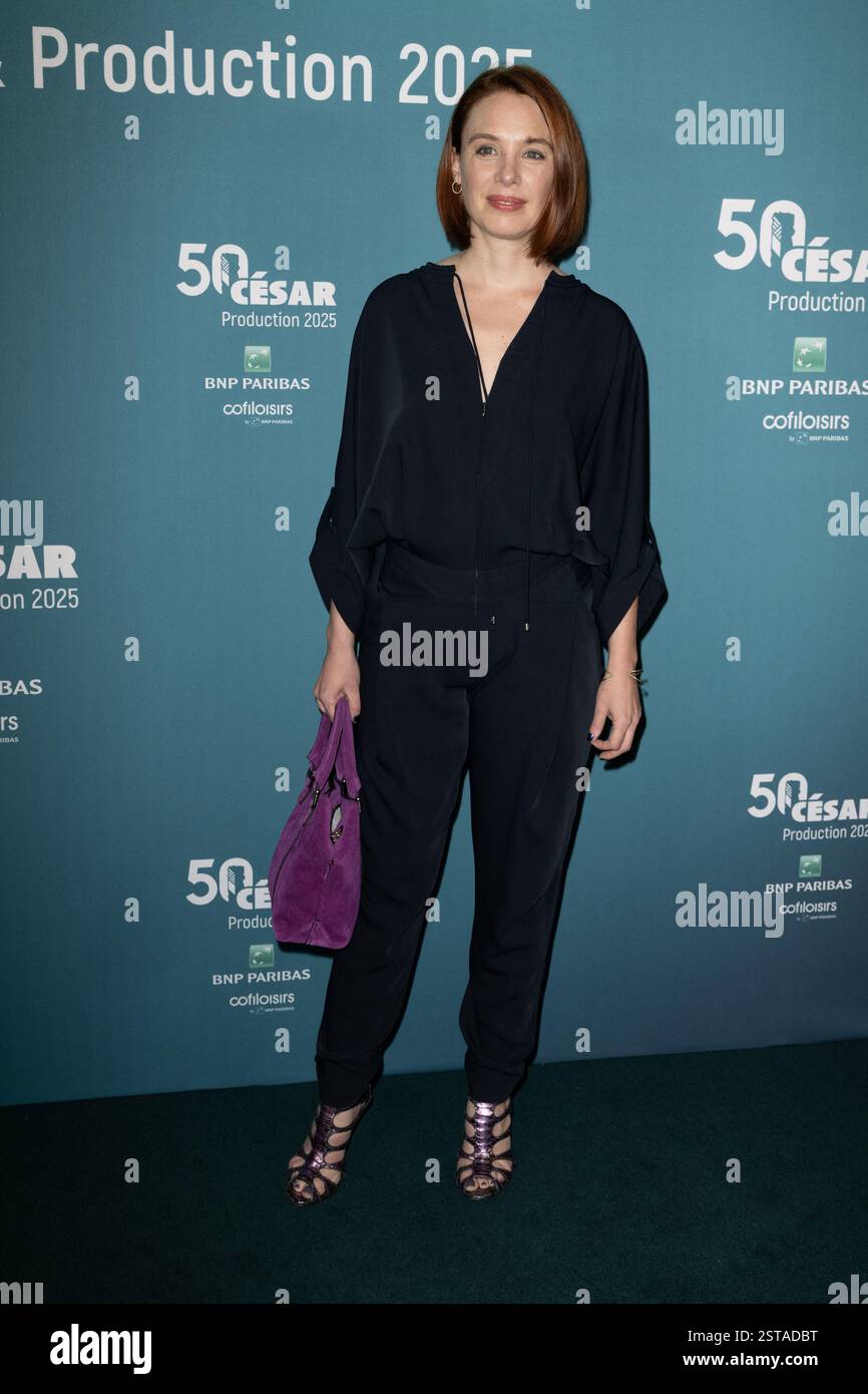Paris, France. 17th Feb, 2025. Laetitia Dosch attends the Producer's ...