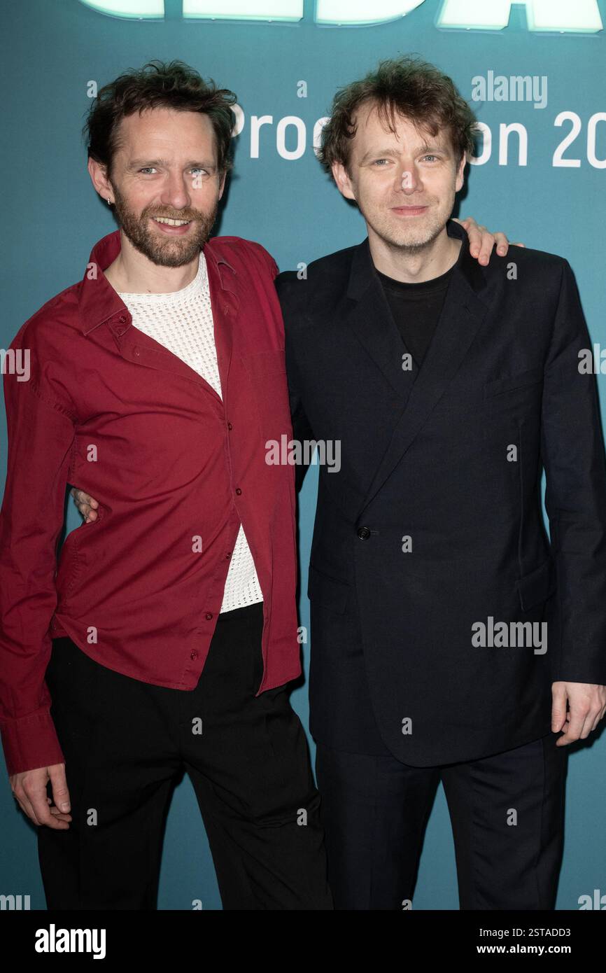 Paris, France. 17th Feb, 2025. Jules Reinartz and Antoine Reinartz ...