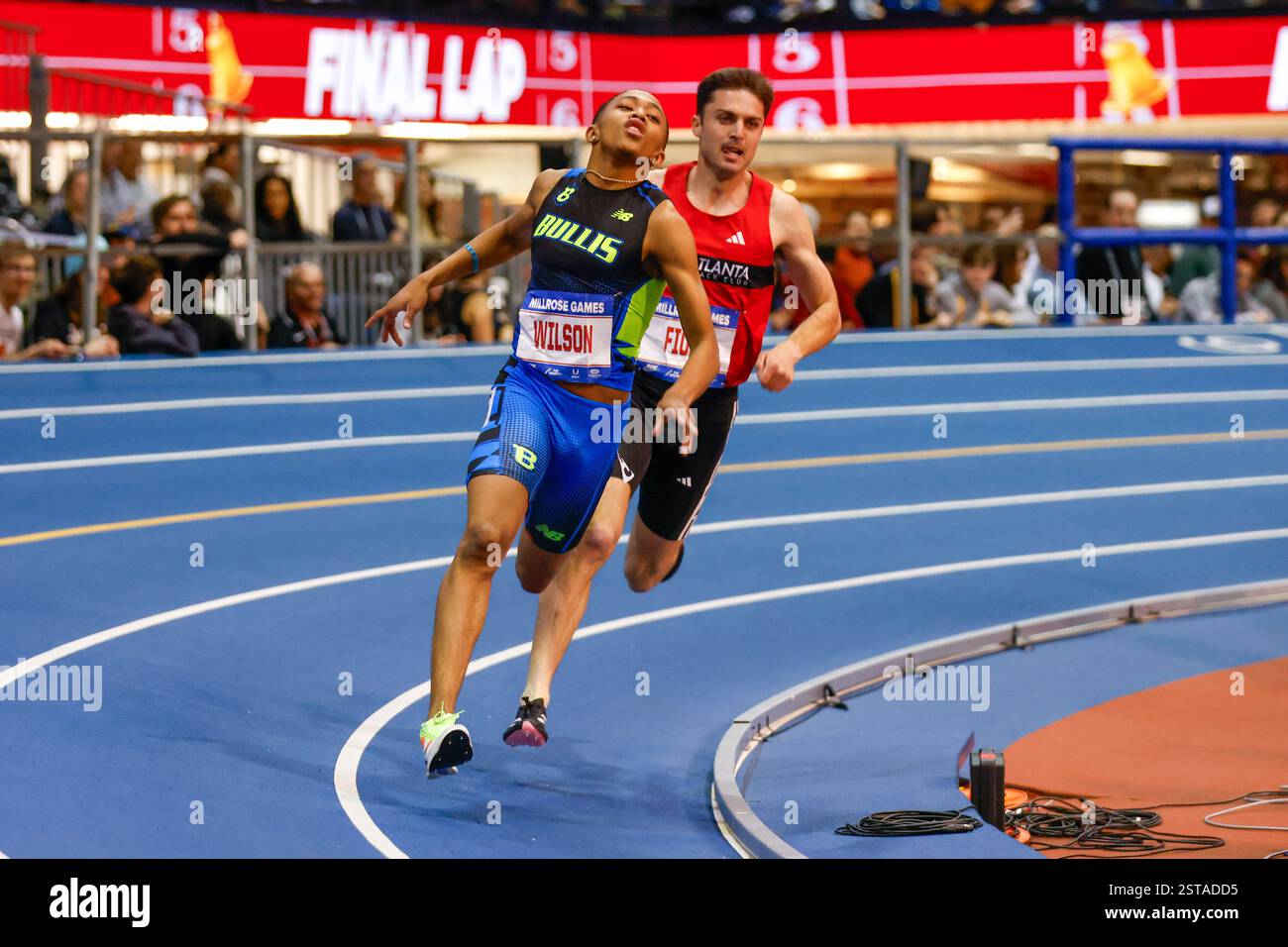 Feb 08, 2025; New York City, New York, USA: Quincy Williams of the USA ...