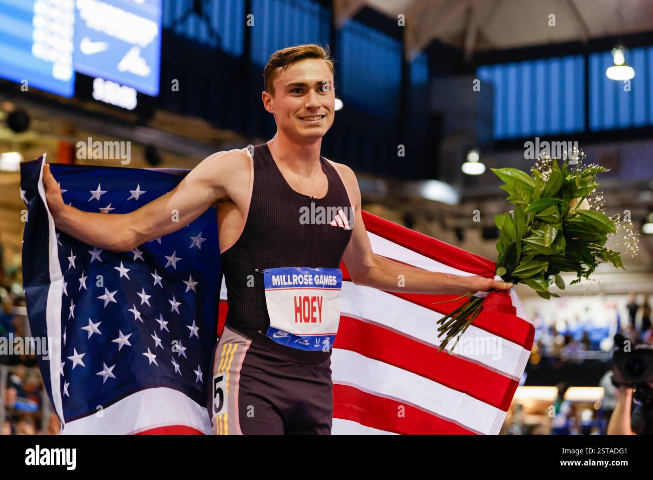 Feb 08, 2025; New York City, New York, USA: Josh Hoey of the USA ...