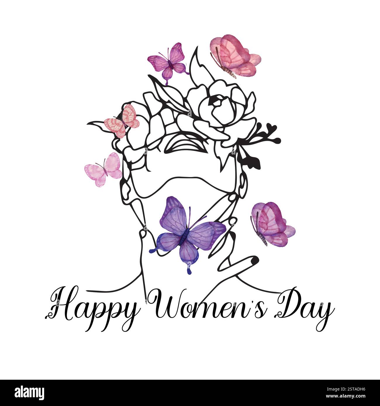International Women's day vector, happy women's day vector, women's day ...