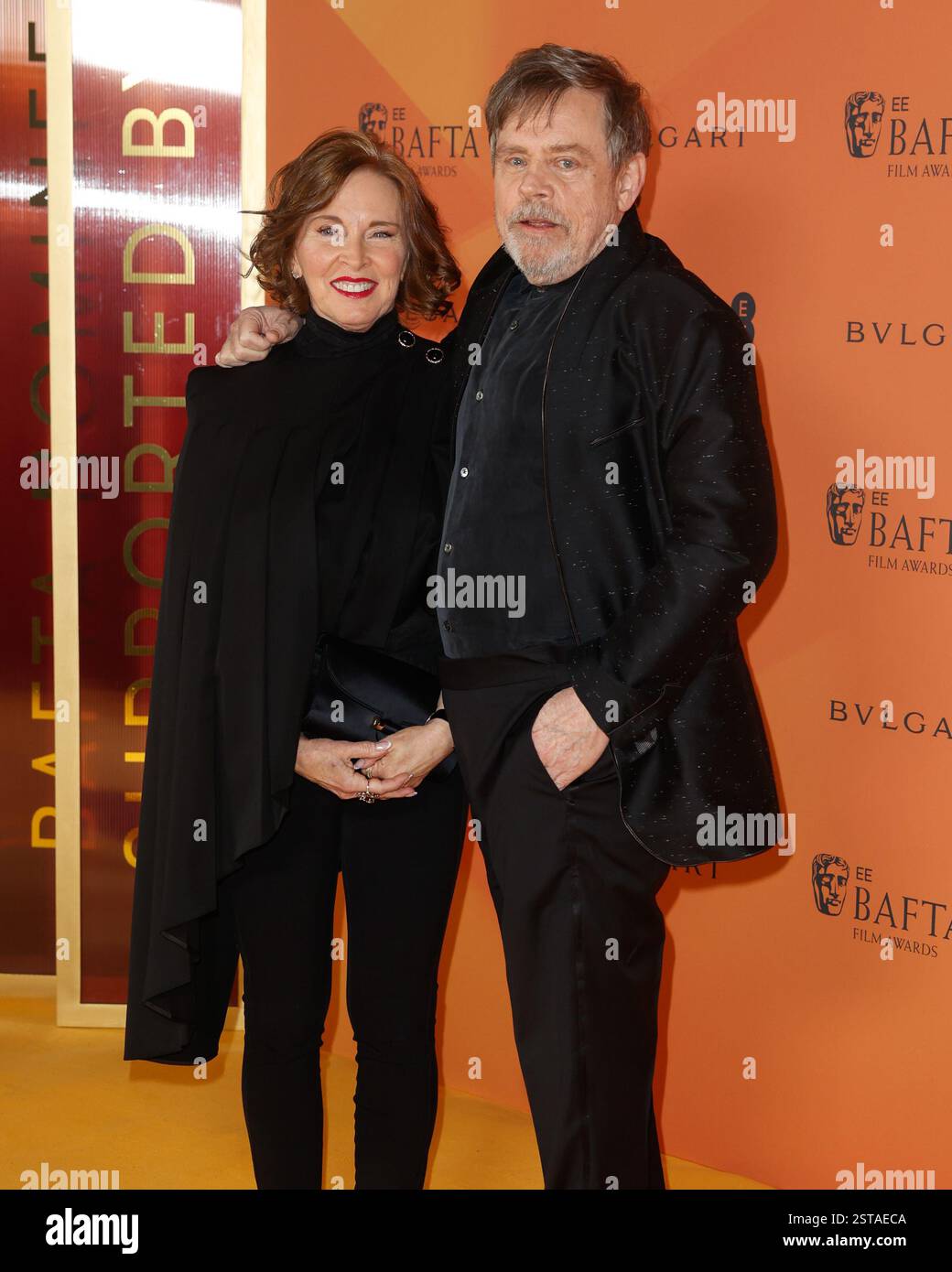 London, UK. 15th Feb, 2025. Mark Hamill and Marilou York attend the EE ...