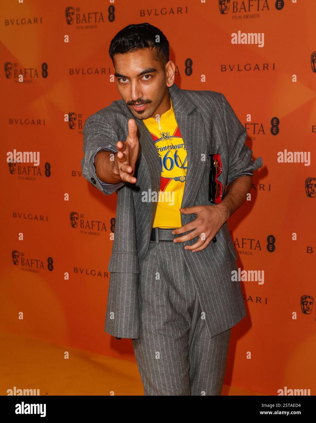 Nabhaan Rizwan attends the EE BAFTA Film Awards Nominees' Party 2025 ...