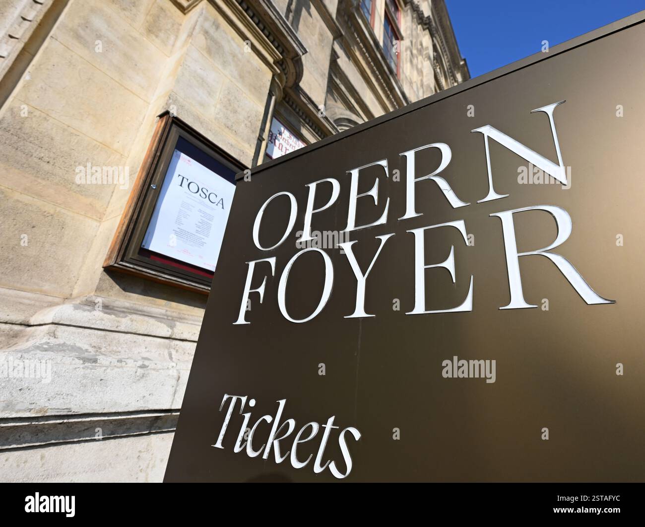 Vienna State Opera in Renaissance arch style, taken on Monday, 17 ...