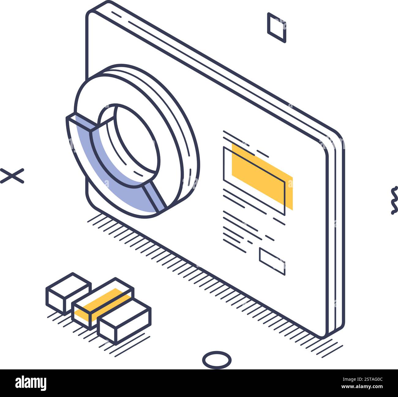 Graphical Representations Stock Vector Images Alamy