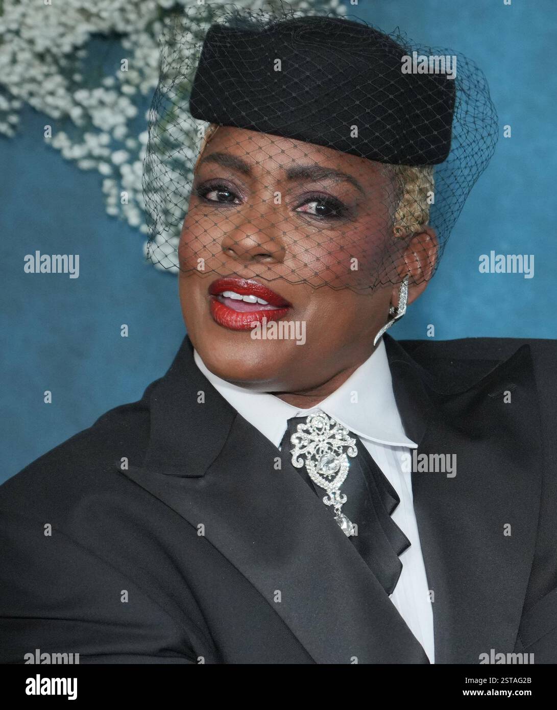 Los Angeles, USA. 17th Feb, 2025. Aunjanue Ellis-Taylor arrives at the ...