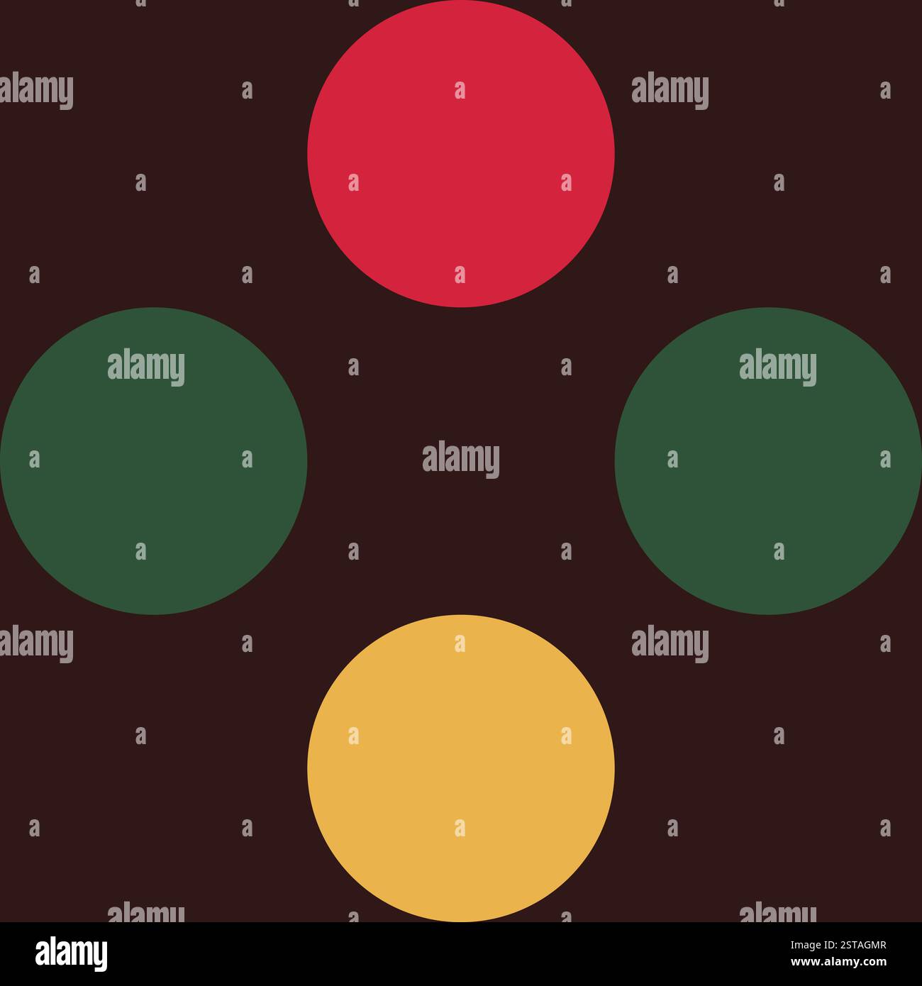 Christmas and New Year circle pattern, perfect for festive backgrounds ...