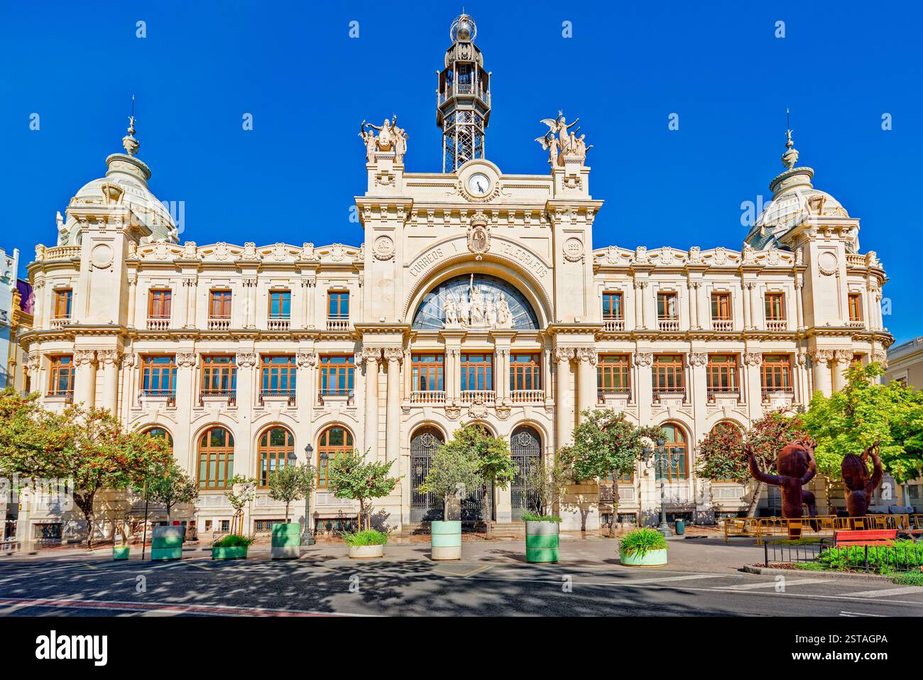 Spain. Palace of Communications of Valencia Spain Stock Photo - Alamy