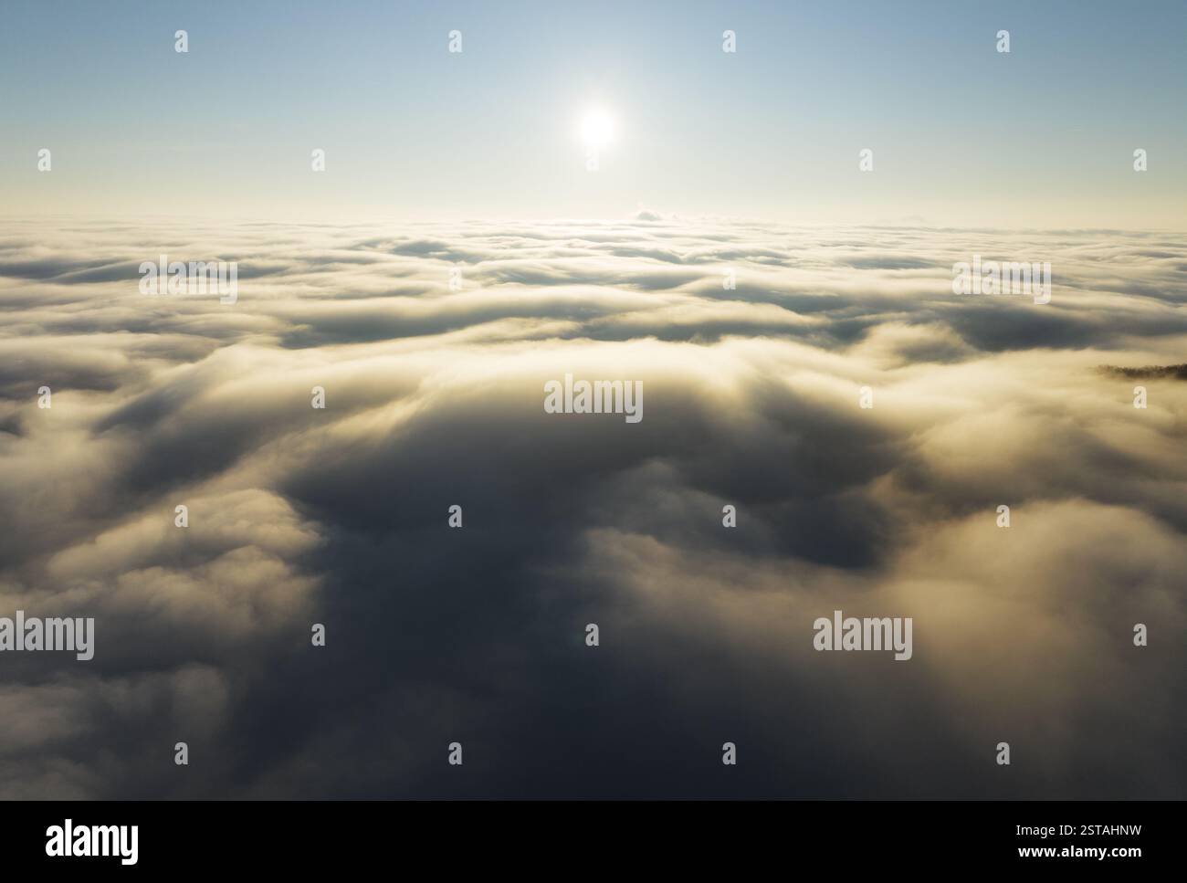 Airplane view of clouds hi-res stock photography and images - Alamy