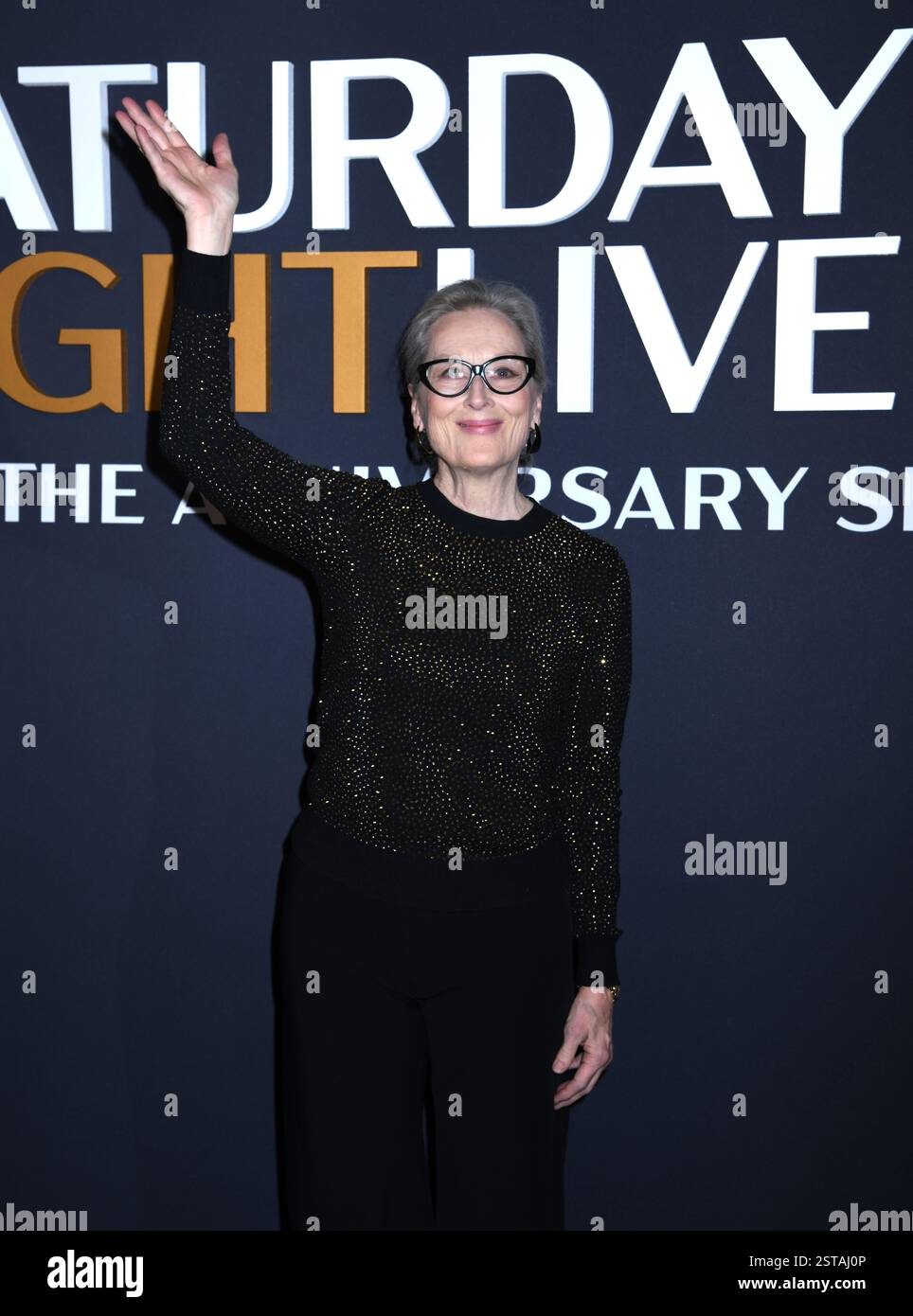 February 16, 2025, New York, New York, Unites States: Meryl Streep ...
