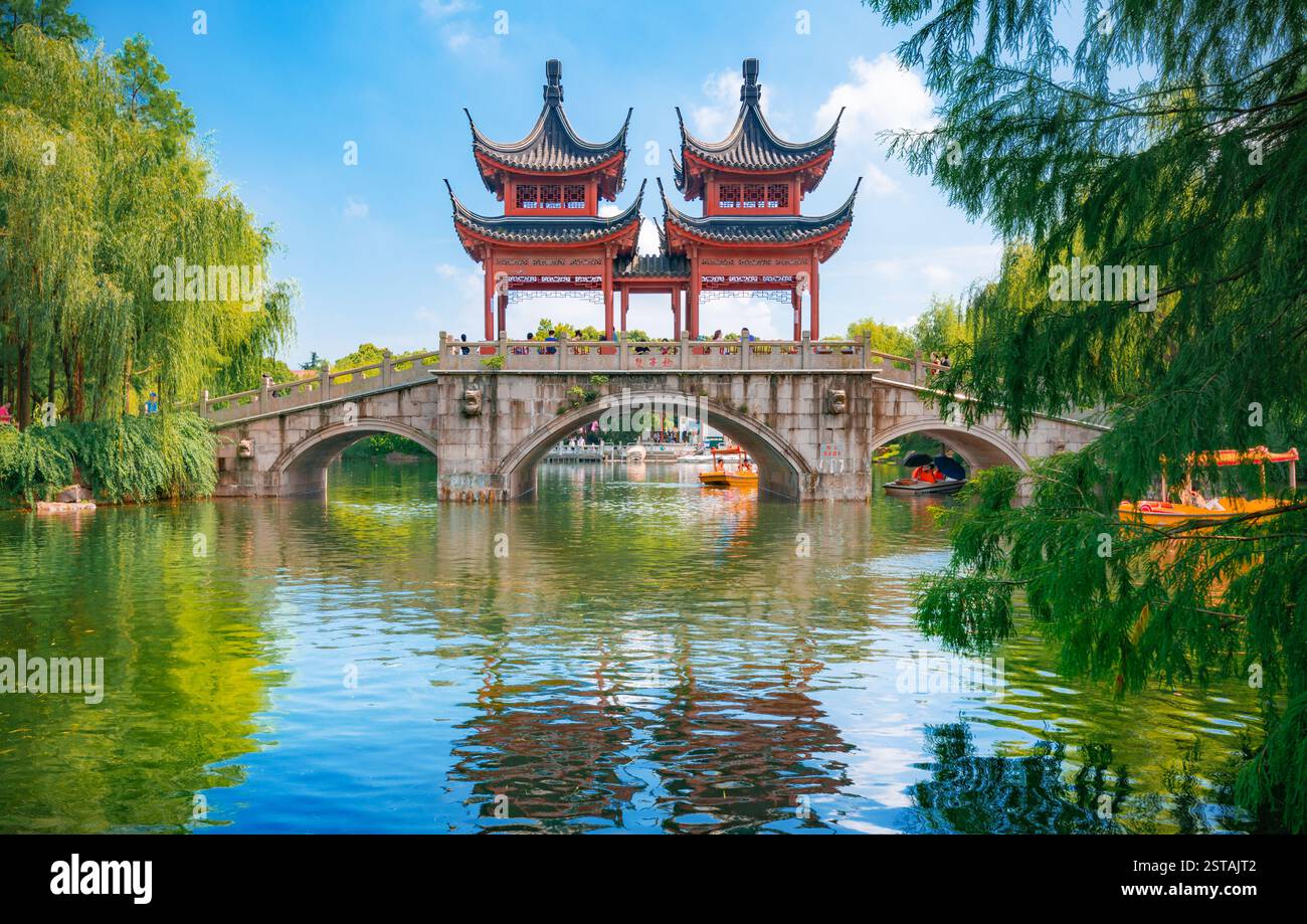 Guhua Garden Environment, Fengxian District, Shanghai, China Stock ...