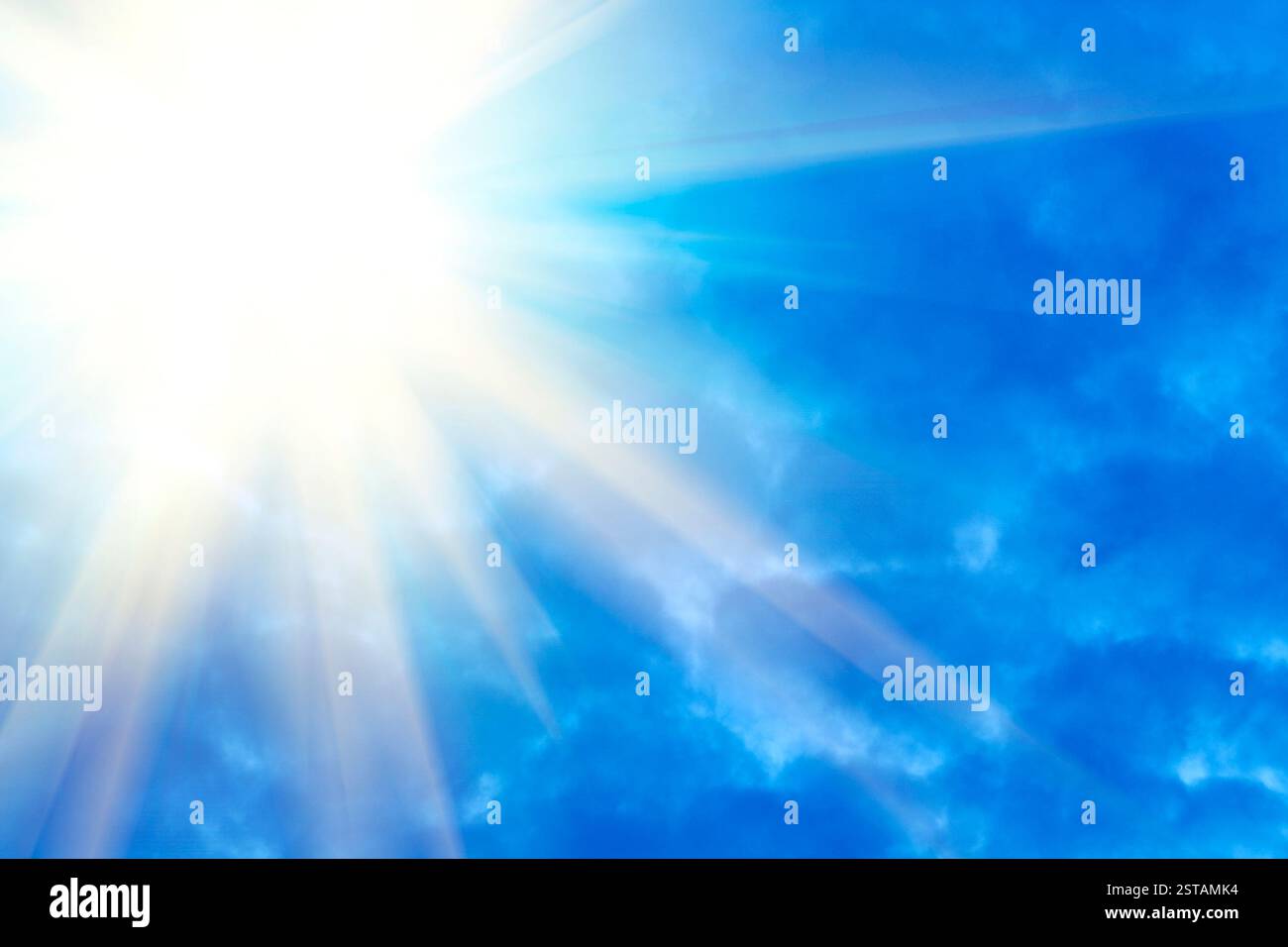 deep bue clouds and sunlight background Stock Photo - Alamy