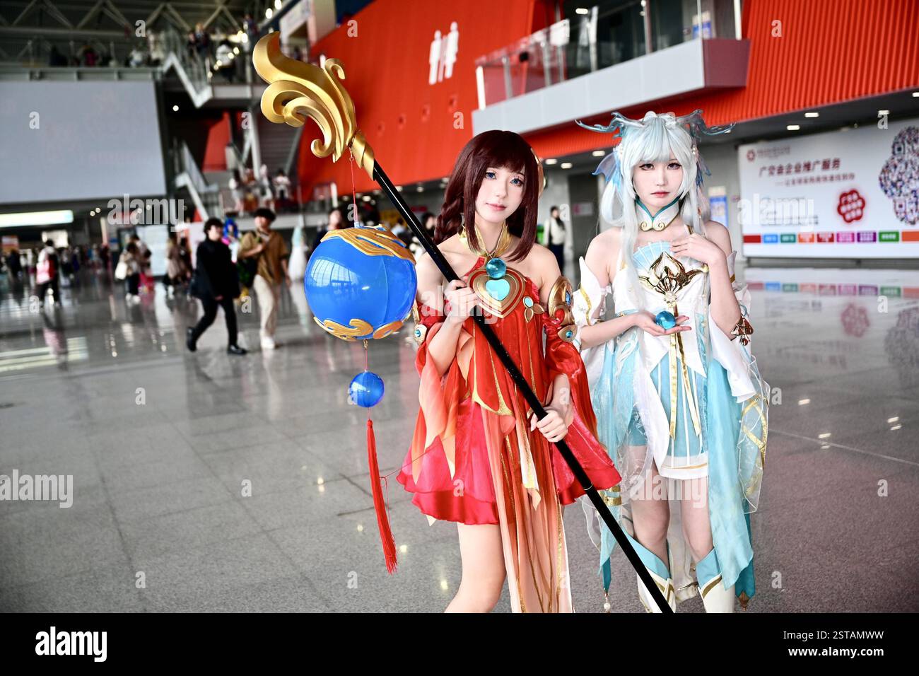 The 7th COMICUP Exhibition is held in Guangzhou City, south China's Guangdong Province, 15 ...