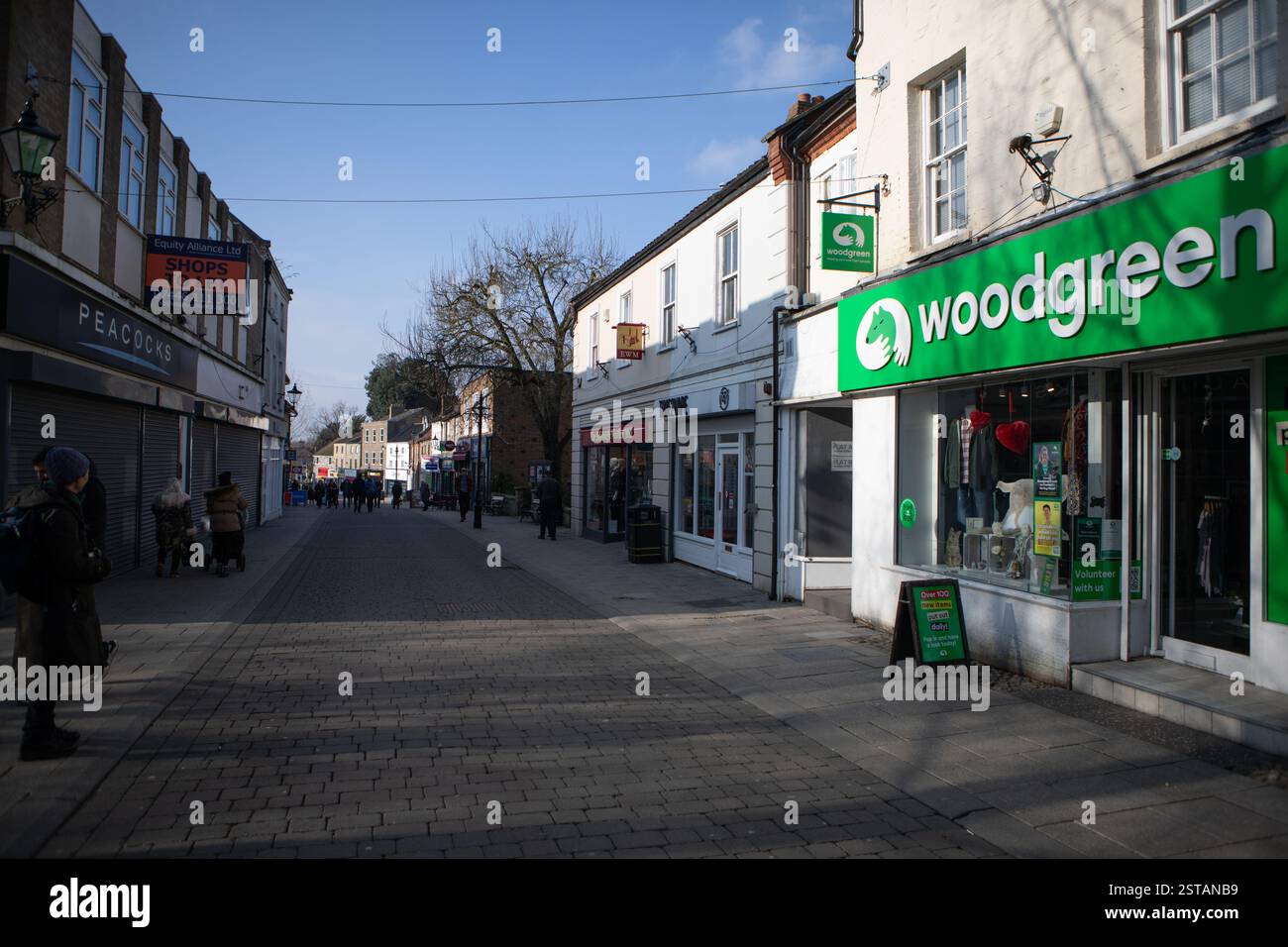 Kings Street, Thetford Stock Photo - Alamy