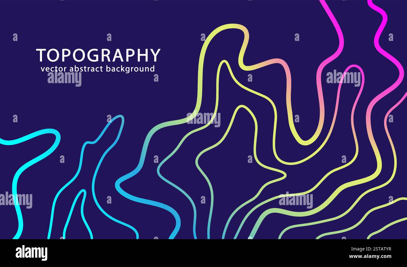 Topographical layout Stock Vector Images - Alamy