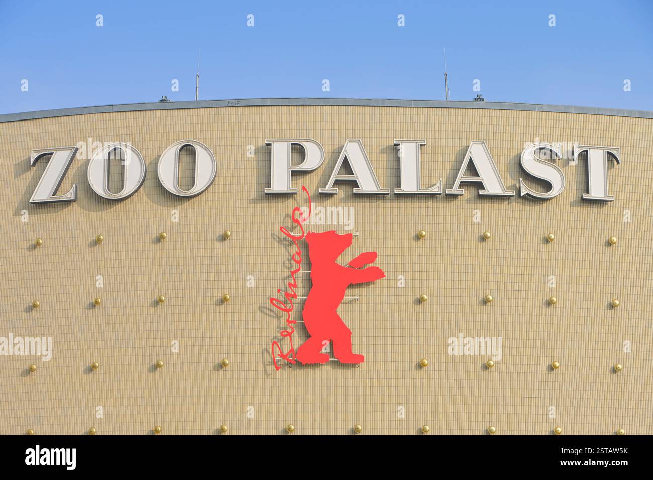 Logo der Berlinale, Filmfestspiele, Zoo Palast Kino, Budapester Straße ...