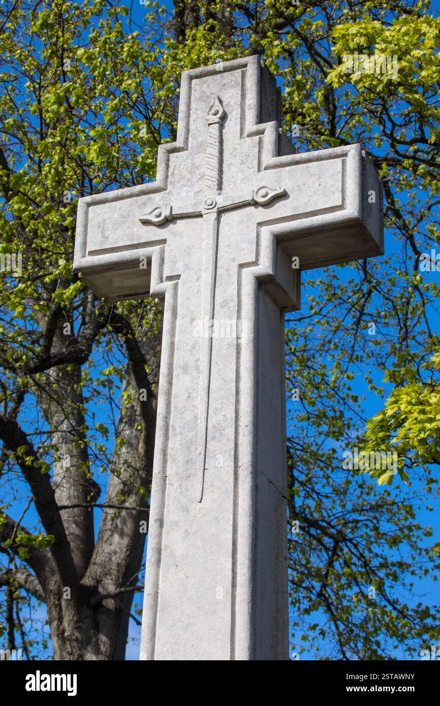 The Shanklin War Memorial in Shanklin Old Village on the Isle of Wight ...