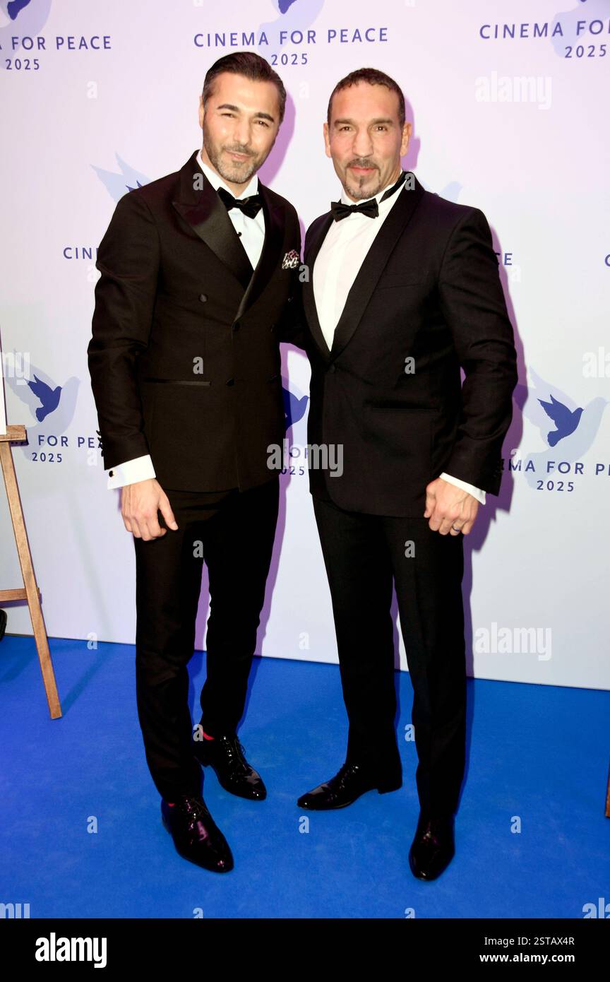 Mustafa Göktas und Firat Arslan bei der Cinema For Peace Gala 2025 im ...