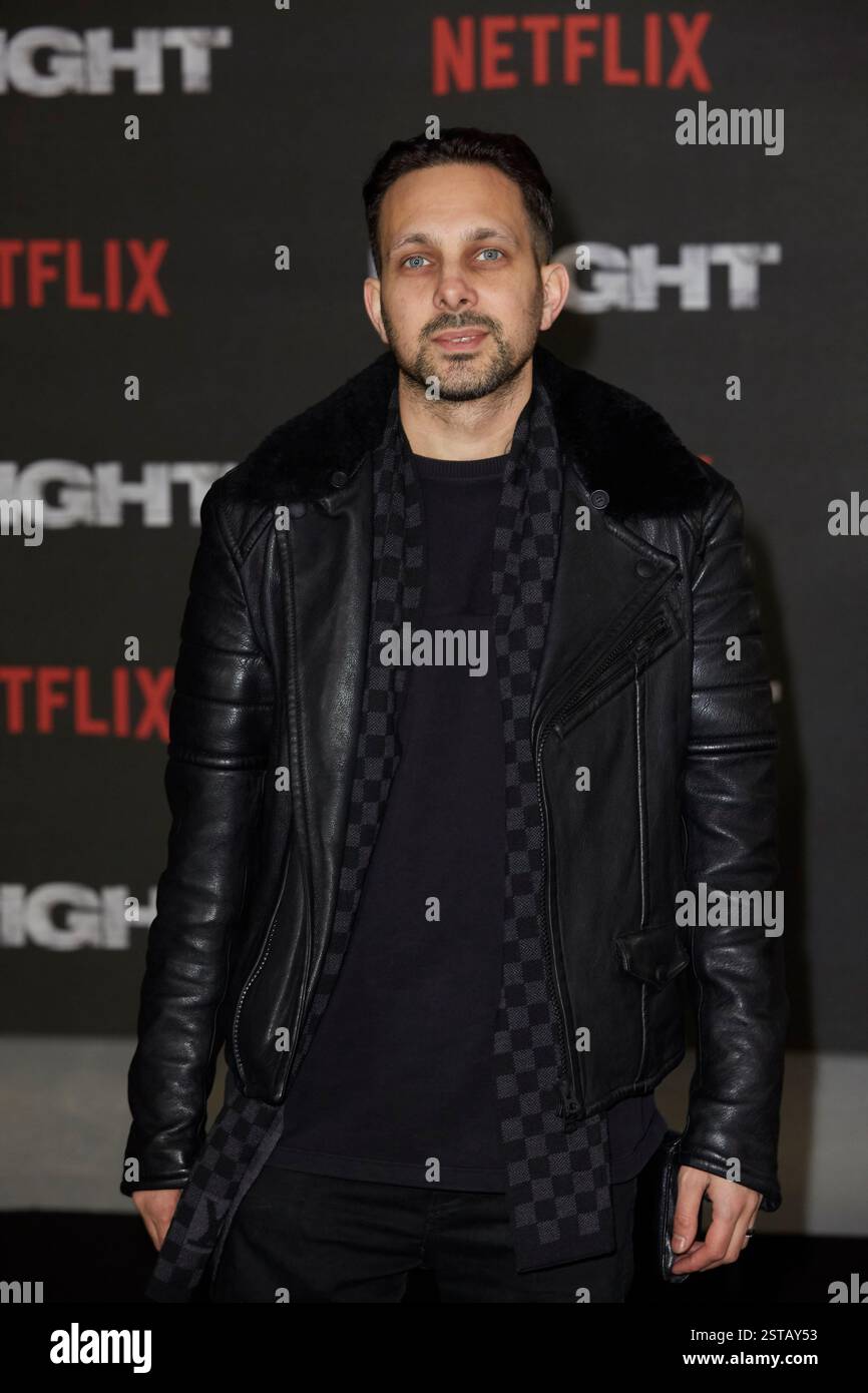 Magician Dynamo attends the European premiere of Netflix Film 'BRIGHT ...