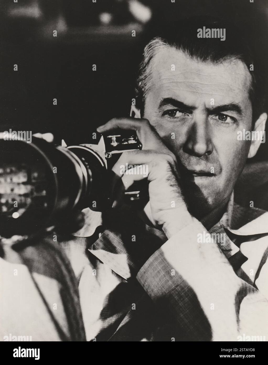 Rear Window (Paramount, 1954). James Stewart, Grace Kelly, Directed By ...