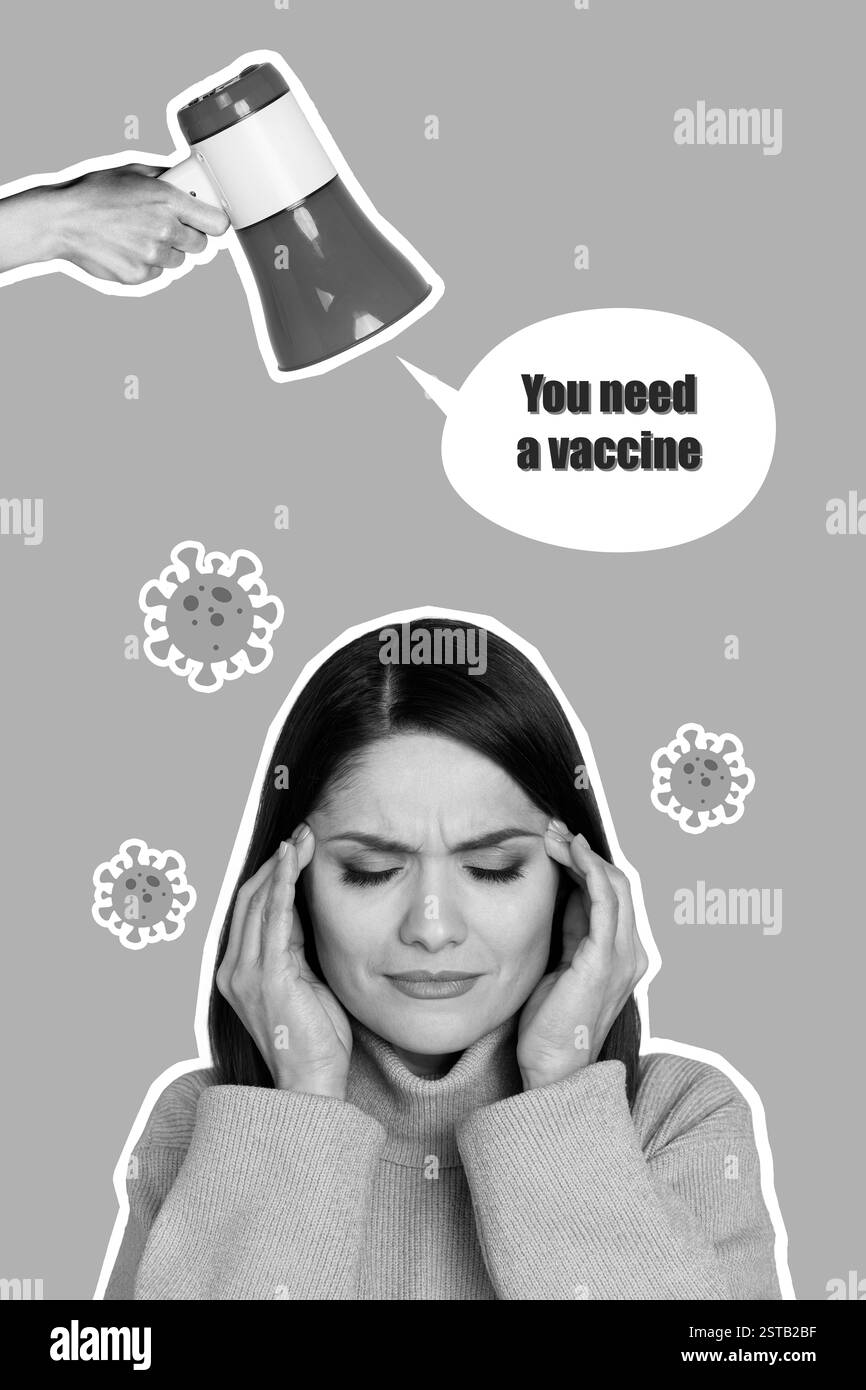 Poster vertical photo collage Black and White Stock Photos & Images - Alamy