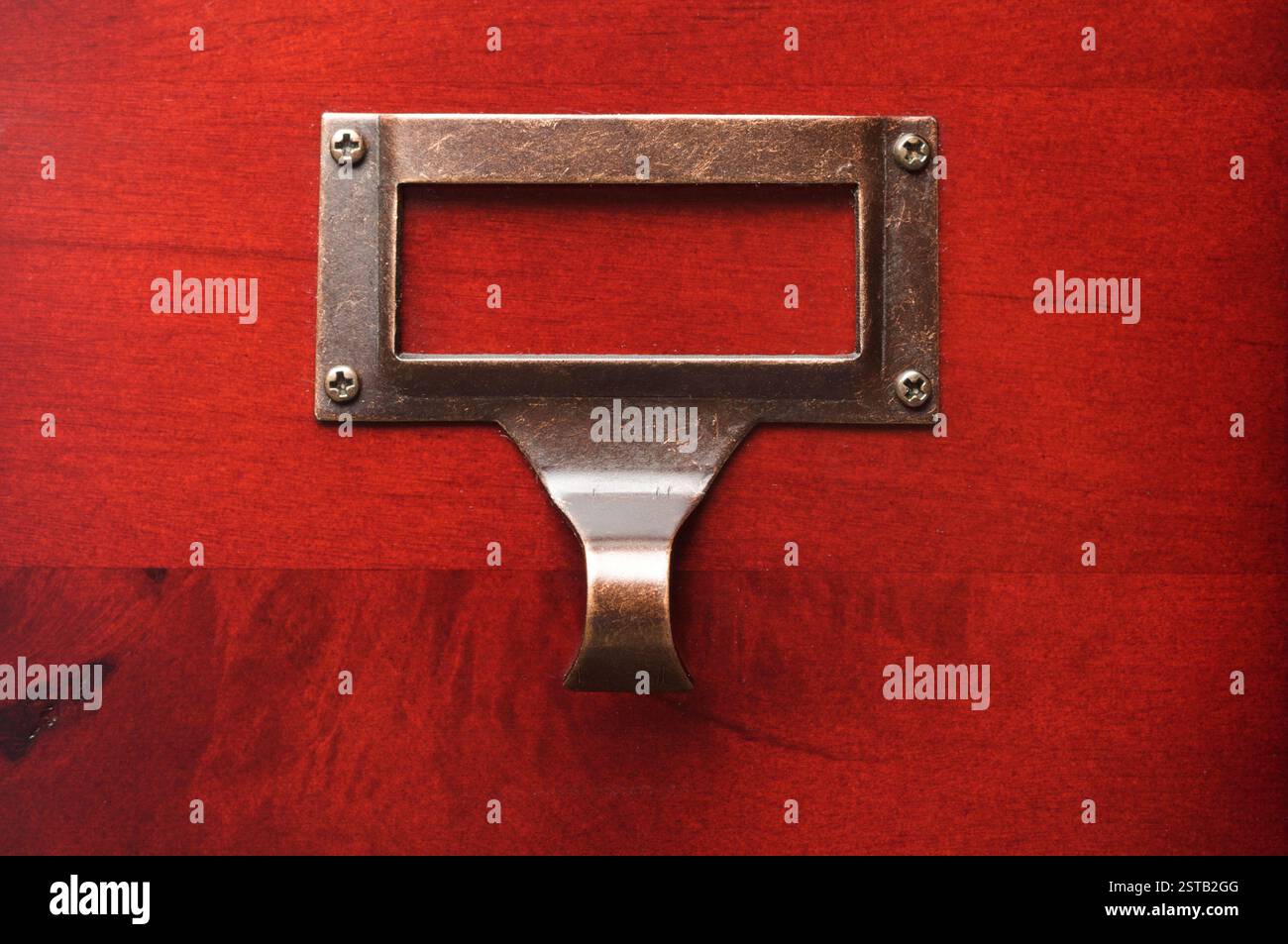 Lustrous Wooden Card File Cabinet in Dramatic LIght Stock Photo - Alamy