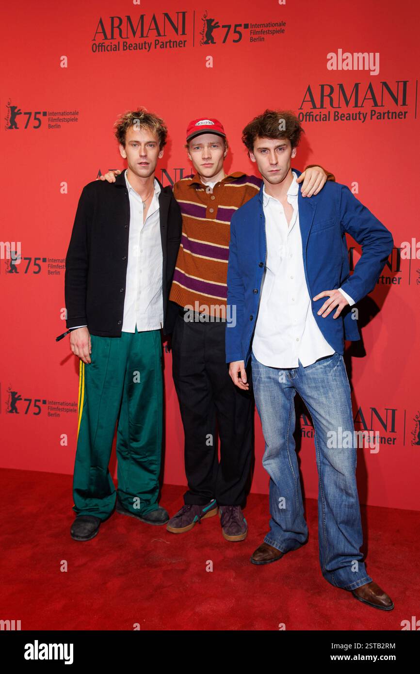 Berlinale - Amani Beauty Party Emil Belton, Bruno Alexander und Oscar ...