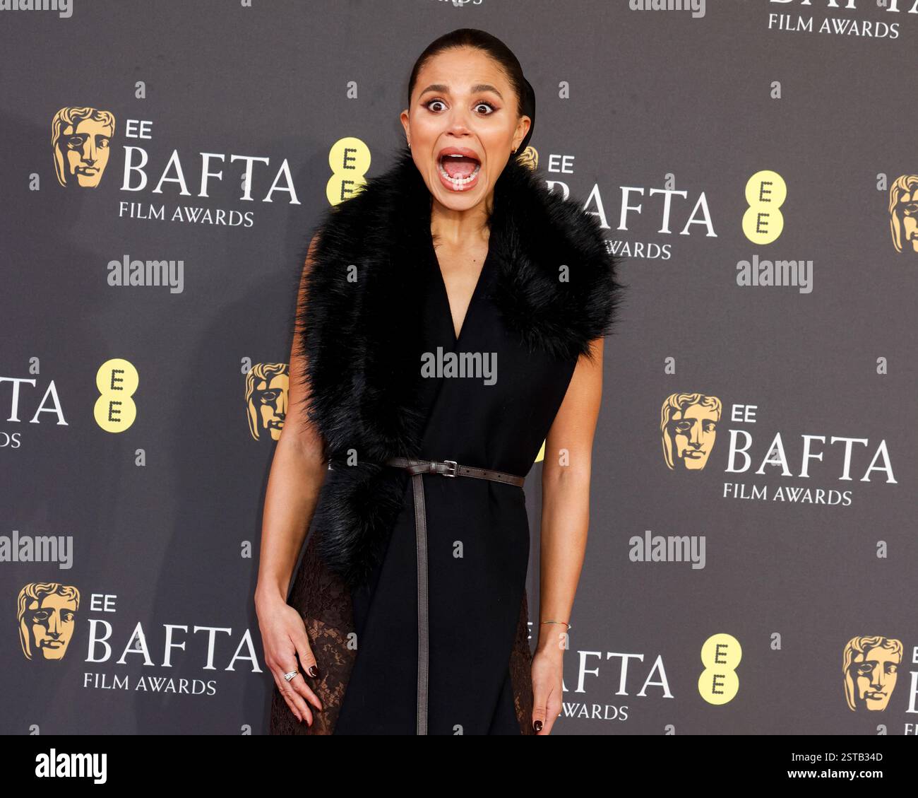 London, UK. 16th Feb, 2025. Jessica Plummer attends the BAFTA: British ...