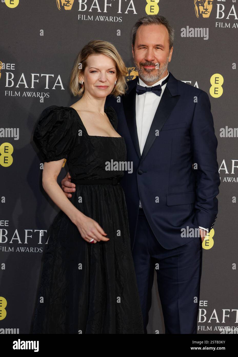 London, UK. 16th Feb, 2025. Tanya Lapointe and Denis Villeneuve attend ...
