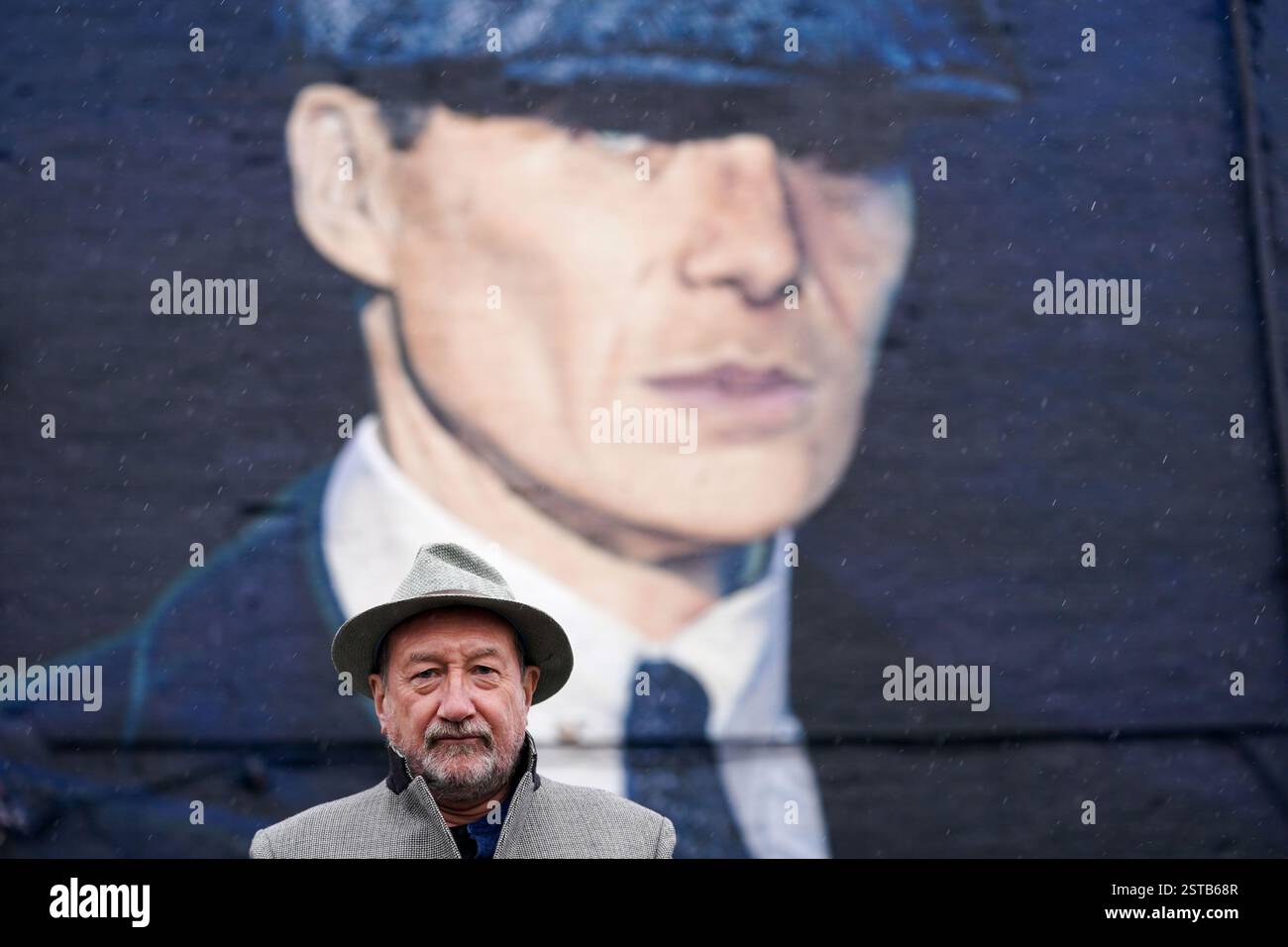 Steven knight with cillian murphy hi-res stock photography and images ...