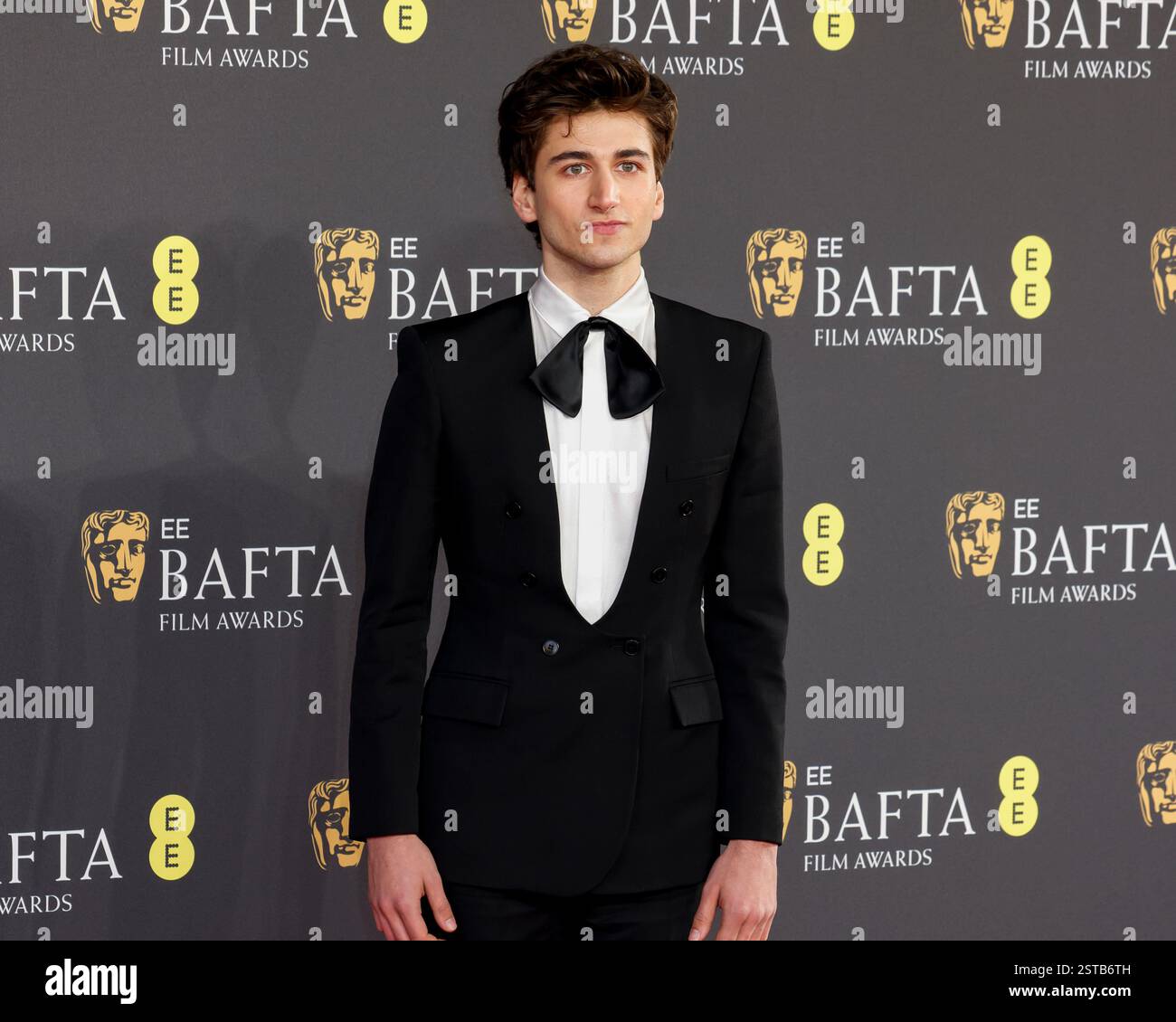 London, UK. 16th Feb, 2025. Sebastian Croft attends the BAFTA: British ...