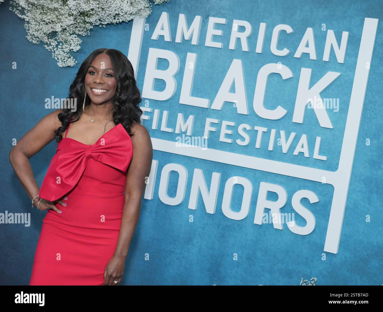 Los Angeles, USA. 17th Feb, 2025. Erica Hughes arrives at the 7th ...