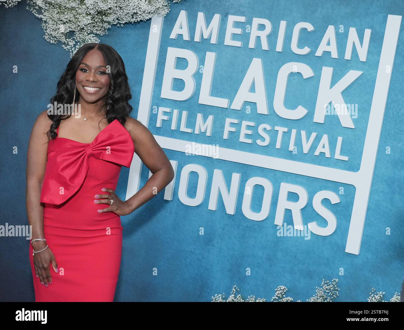 Los Angeles, USA. 17th Feb, 2025. Erica Hughes arrives at the 7th ...