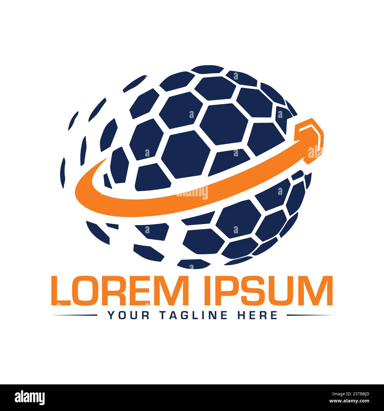 Tech Logo Design Stock Vector Image & Art - Alamy