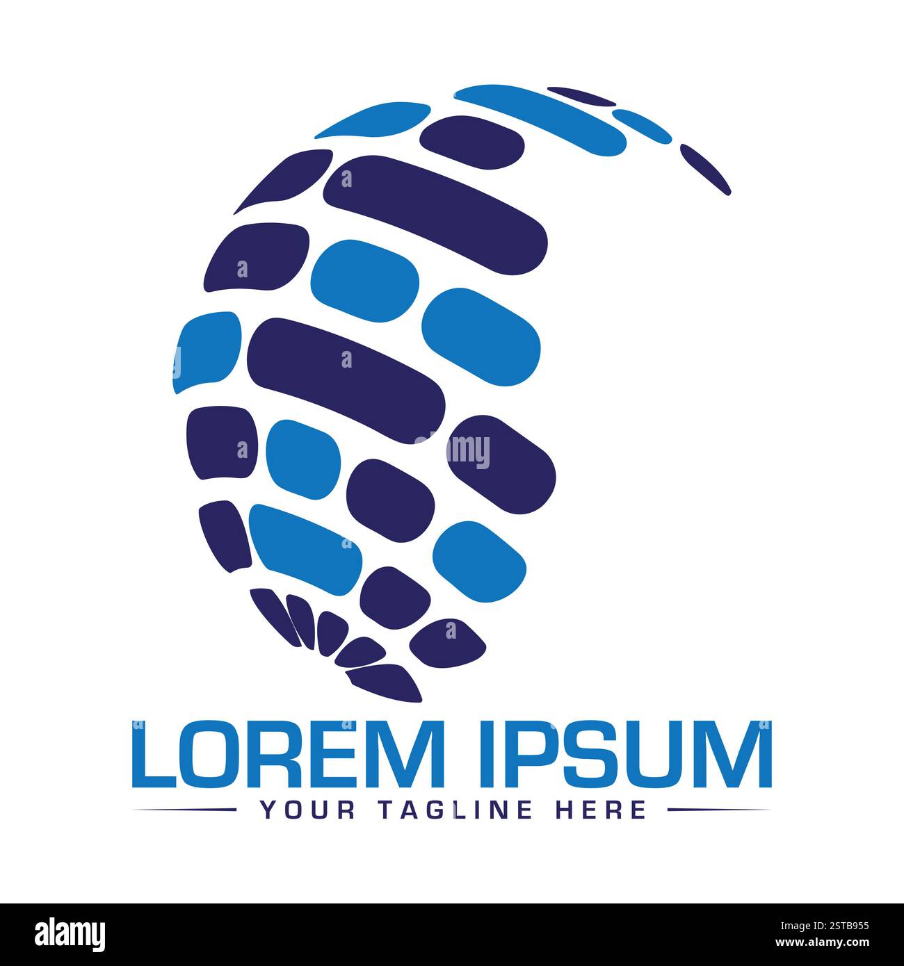 Tech Logo Design Stock Vector Image & Art - Alamy