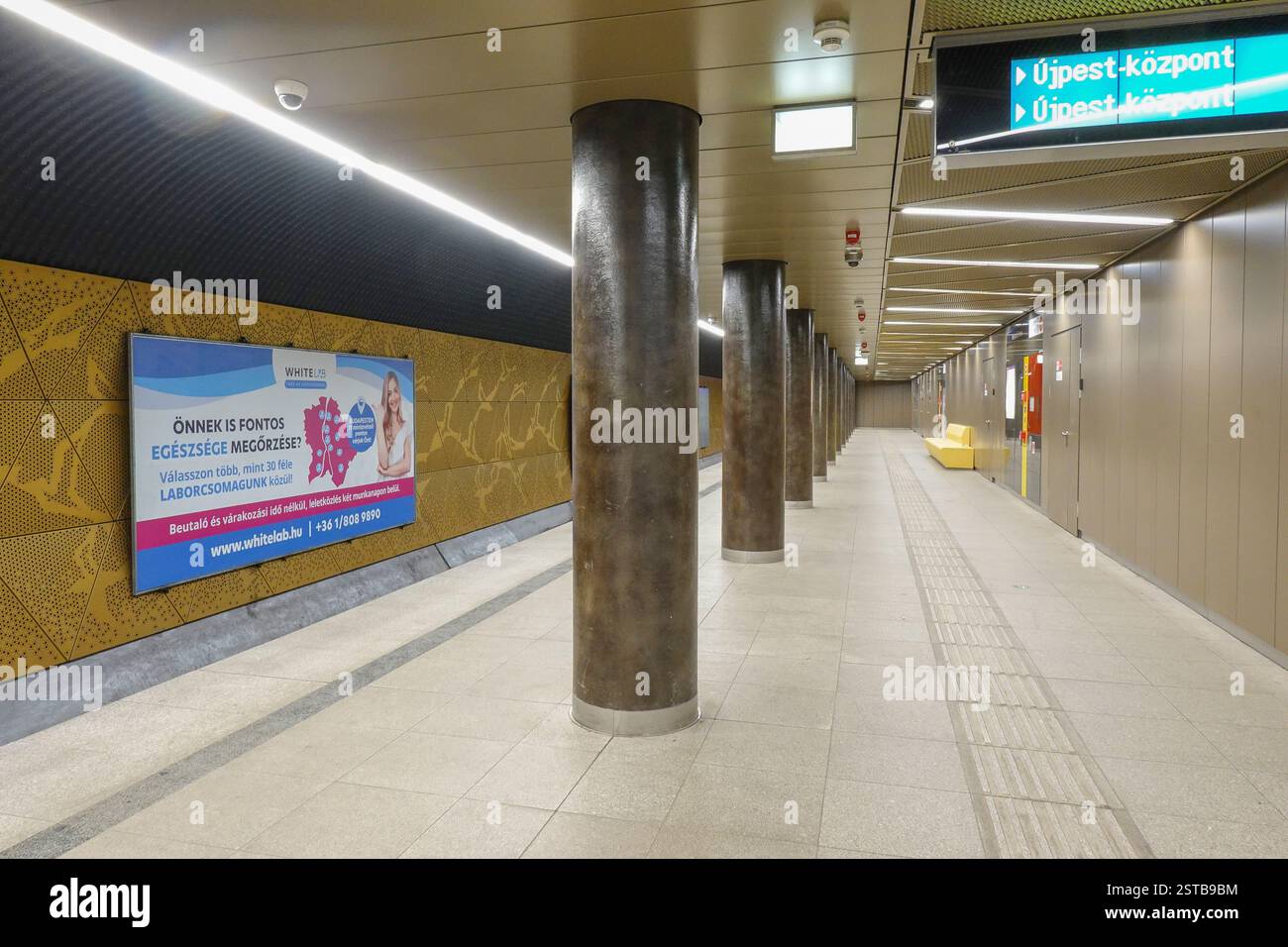 Hungary, Budapest, underground metro station Ferenciek tere Photo ...