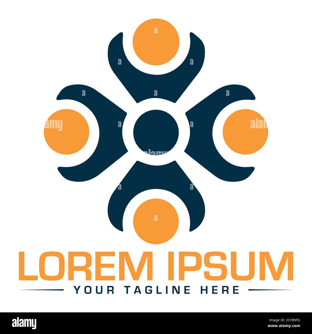 Tech Logo Design Stock Vector Image & Art - Alamy