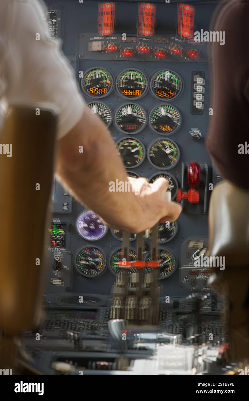 Turbulent Jet Cockpit - Motion Added Stock Photo - Alamy