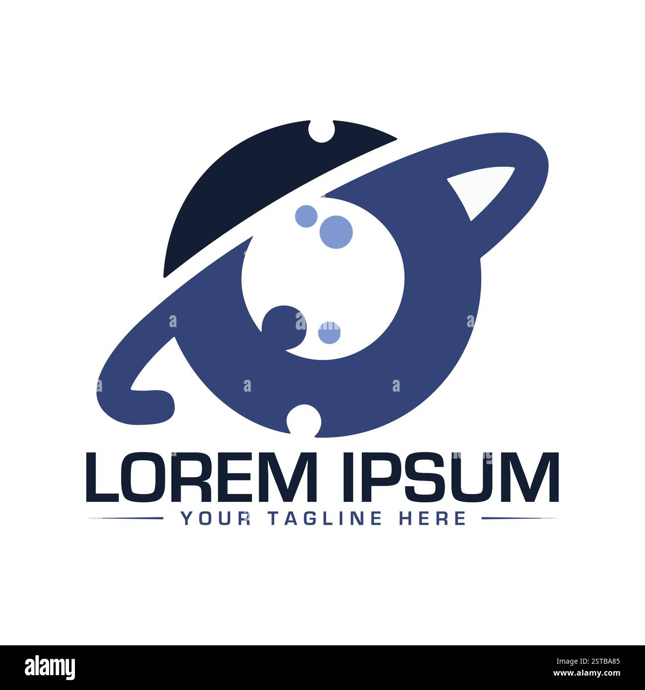 Tech Logo Design Stock Vector Image & Art - Alamy