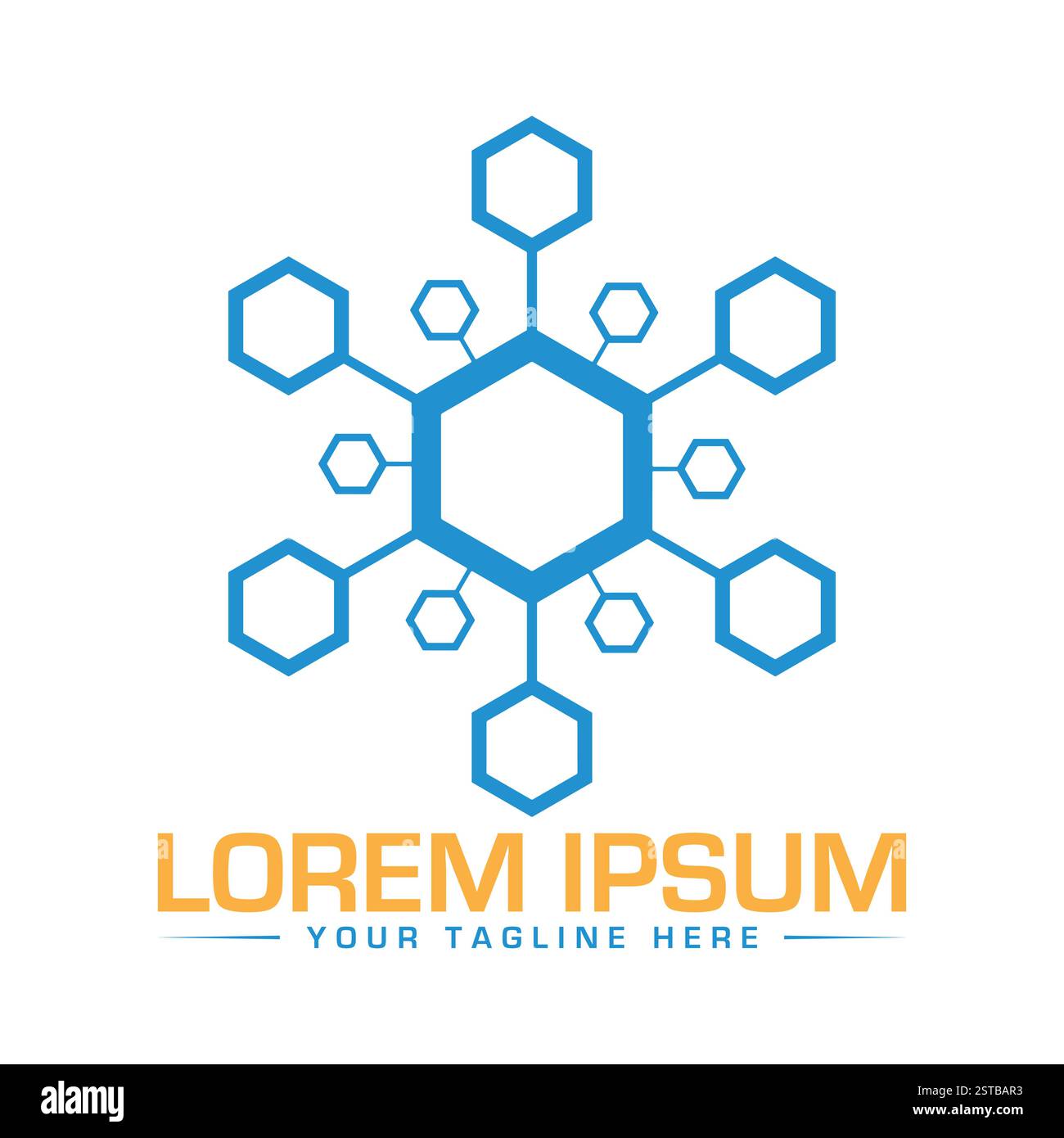 Tech Logo Design Stock Vector Image & Art - Alamy