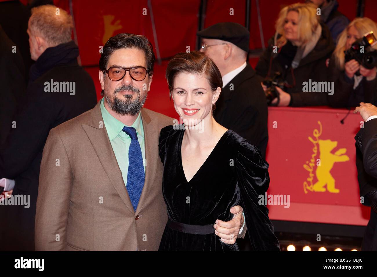 Roman Coppola and Jennifer Furches attend the red carpet of the Opening ...
