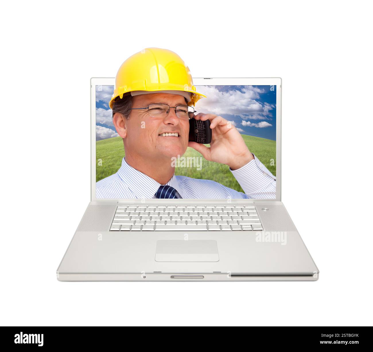 Man work hard on Cut Out Stock Images & Pictures - Alamy