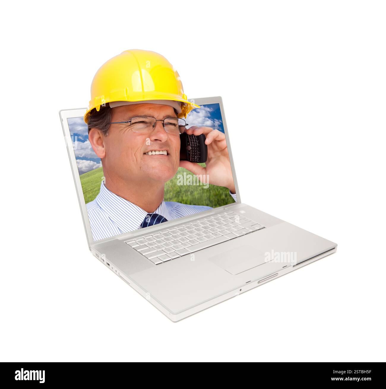 Man work hard on Cut Out Stock Images & Pictures - Alamy