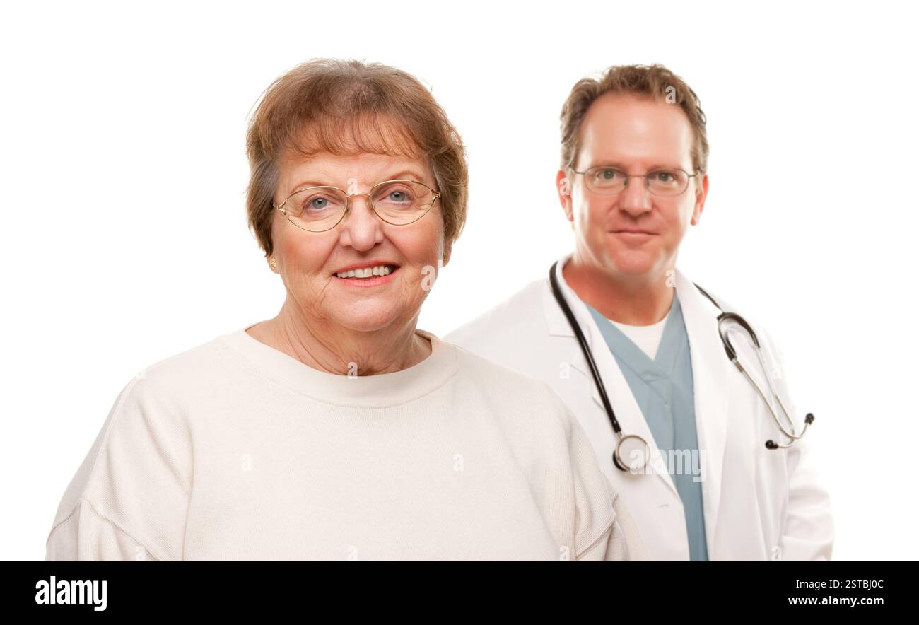 Happy surgeon doctor behind hi-res stock photography and images - Alamy