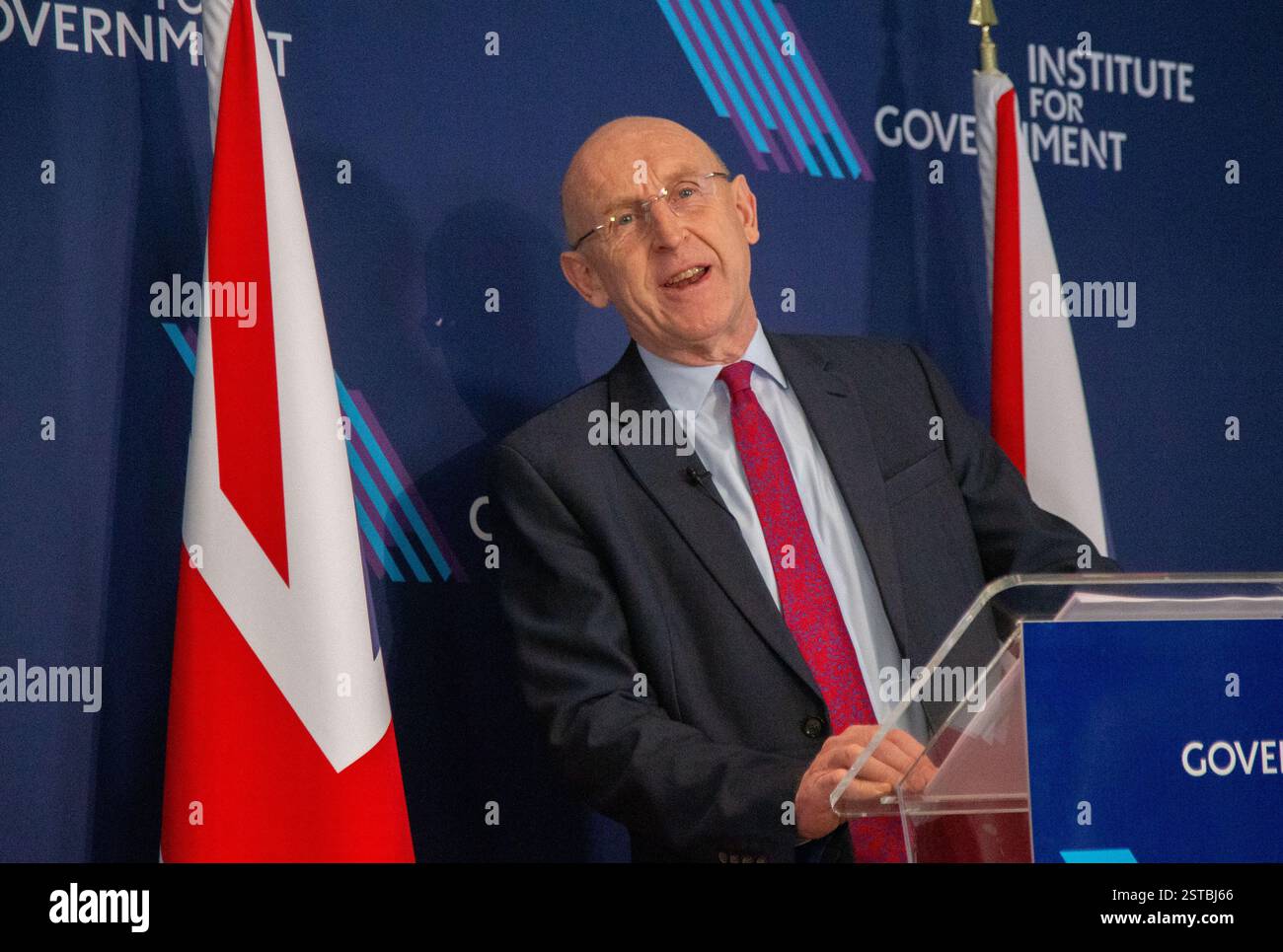 London, England, UK. 18th Feb, 2025. British Defence Secretary JOHN ...