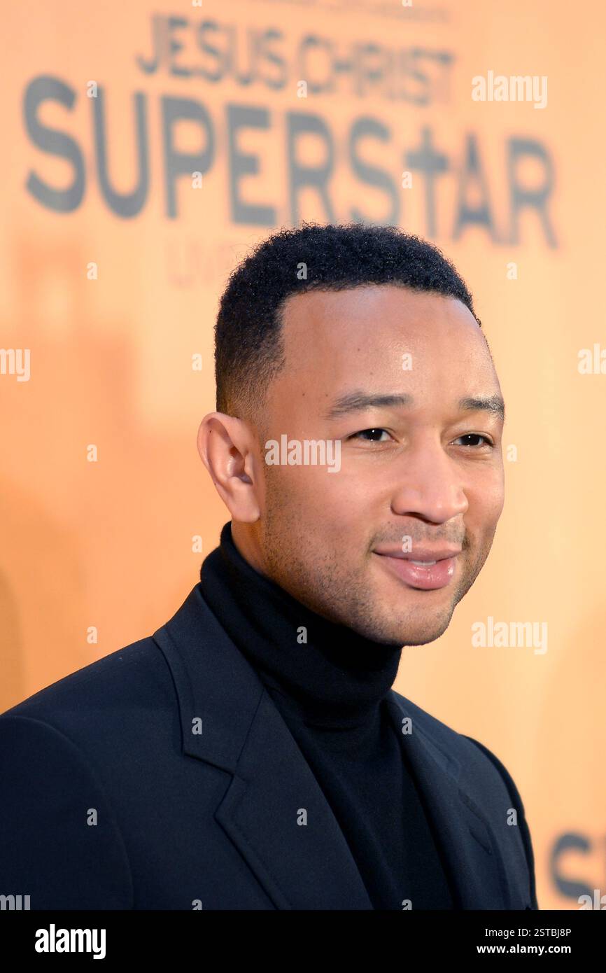 John Legend attending Jesus Christ Superstar Live in Concert press ...