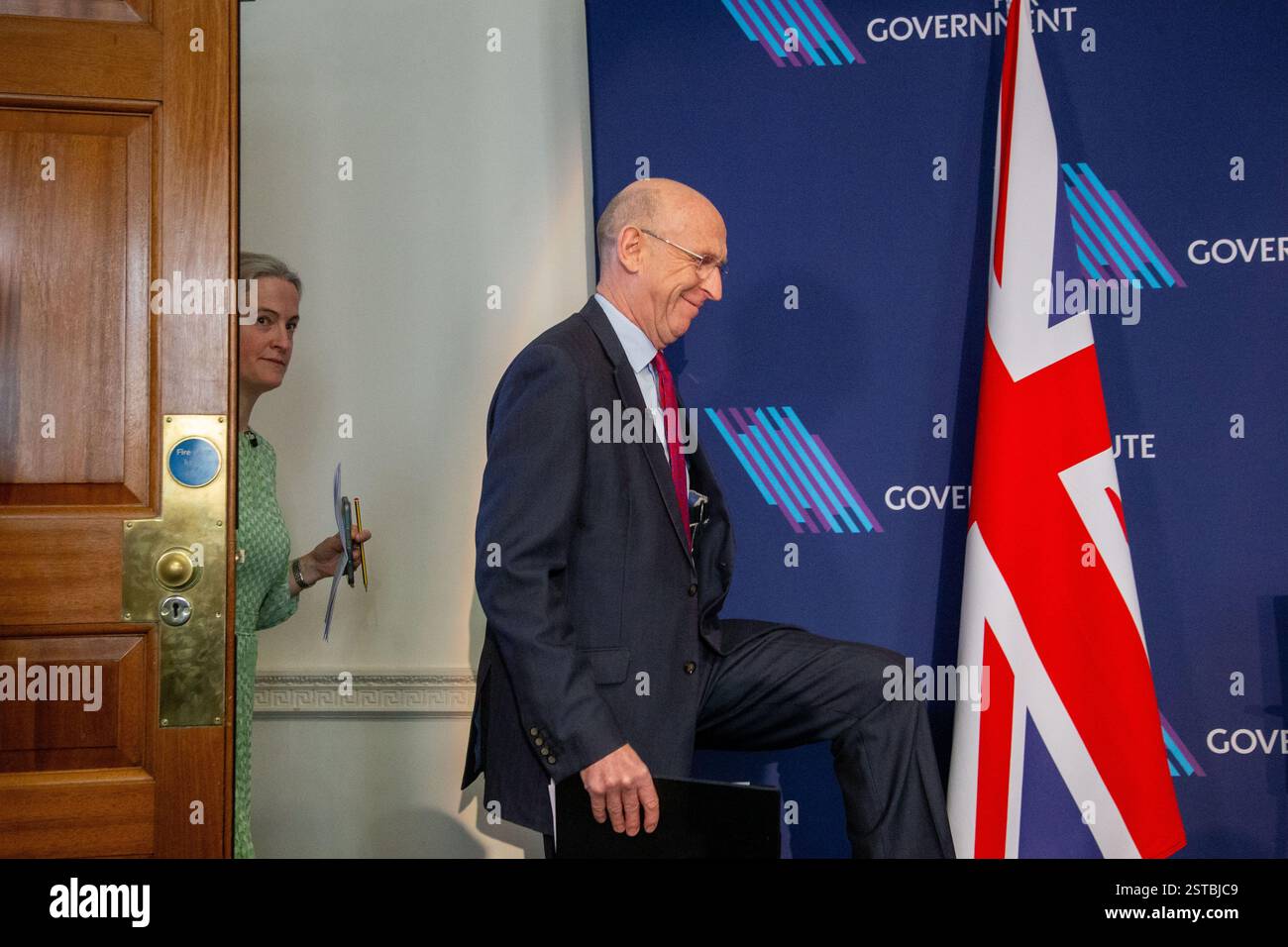 London, England, UK. 18th Feb, 2025. British Defence Secretary JOHN ...